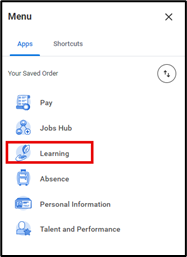 Start a Course – Medline HR Help Center