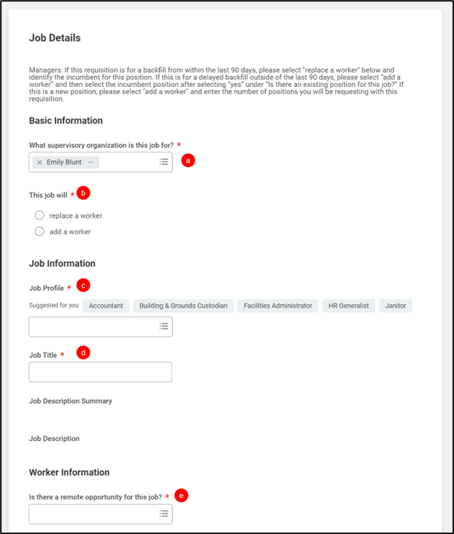 Job Requisitions - Managers – Medline HR Help Center