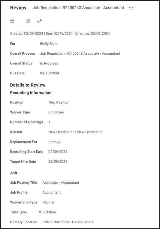 Job Requisitions - Managers – Medline HR Help Center