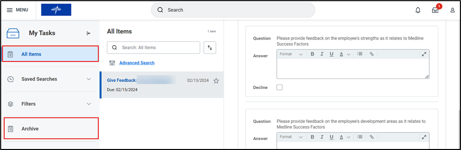 Workday Basics - Employees – Medline HR Help Center
