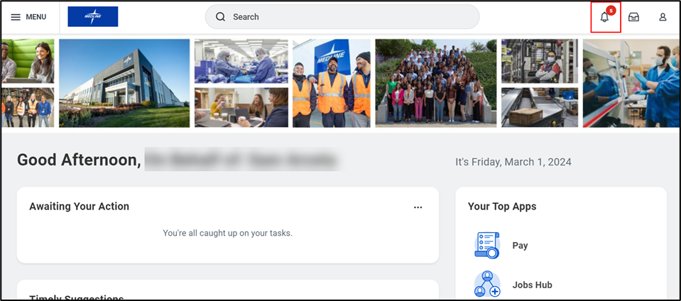 Workday Basics - Employees – Medline HR Help Center