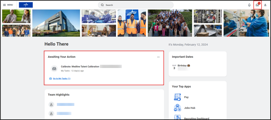 Workday Basics - Managers – Medline HR Help Center