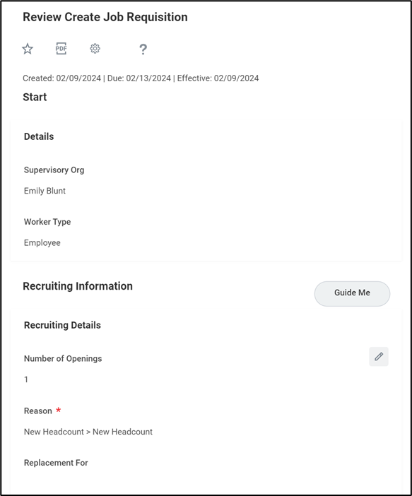 Job Requisitions - Talent Acquisitions/Recruiters – Medline HR Help Center